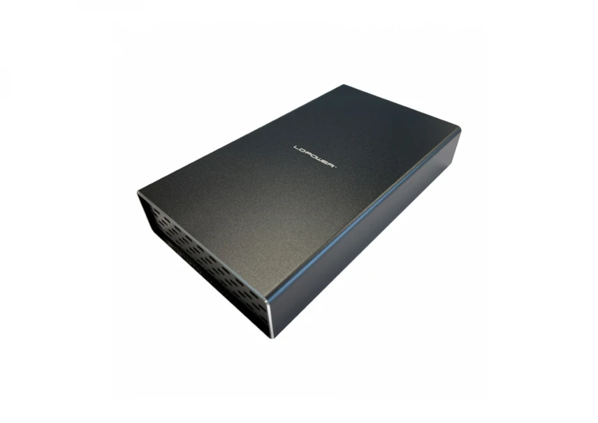 HDD DOCKING LC-DOCK-C-35-M2 USB3.2 Gen.2x1 1xHDD+1xNVME M.2, Cloning, black