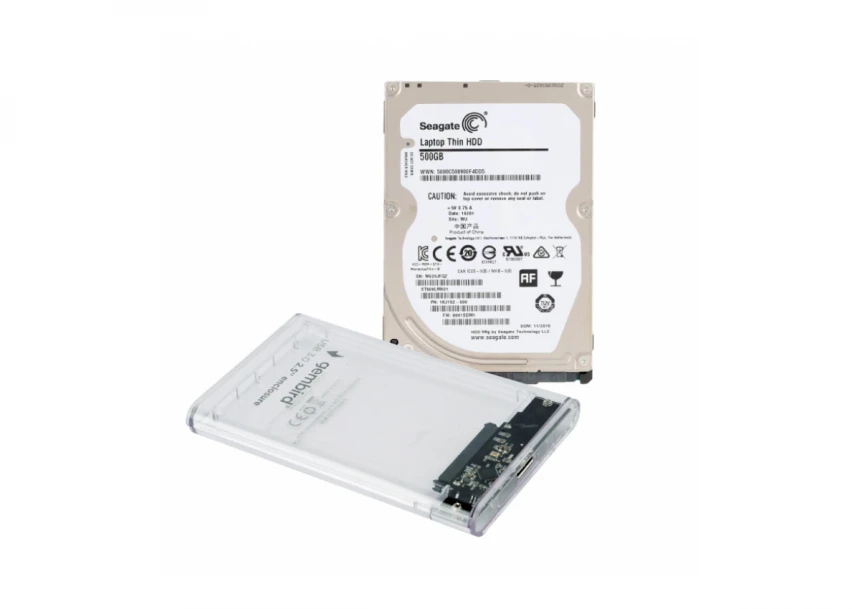 Hard disk SEAGATE 500GB + kućište HDD-ST500VT000