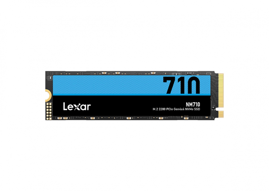 SSD Lexar NM710 1 TB - PCIe 4.0 x4 M.2 NVMe, 5000 4500 MBs, LNM710X001T-RNNNG