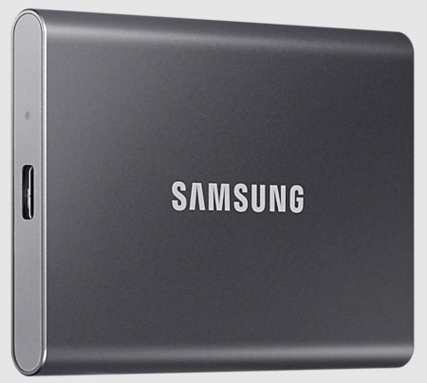 SAMSUNG Portable T7 2TB sivi eksterni SSD MU-PC2T0T KINGSTON 500GB M.2 NVMe SFYRS/500G SSD FURY Renegade