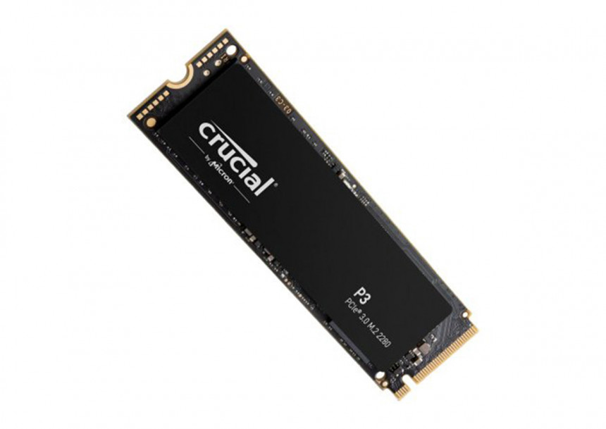 Crucial P3 500GB 3D NAND NVMe™ PCIe® M.2 SSD 649528918758