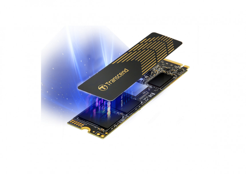 Transcend M.2 NVMe 1TB, PCIe Gen4x4, M-Key, 3D TLC, with Dram,Read/Write up to 3,800/ 3,200 MB/s, 1700 TBW, 2280