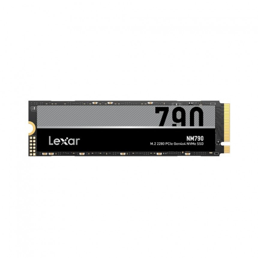 Lexar 2TB High Speed PCIe Gen 4X4 M.2 NVMe, up to 7400 MBs read and 6500 MBs write, EAN: 843367130290