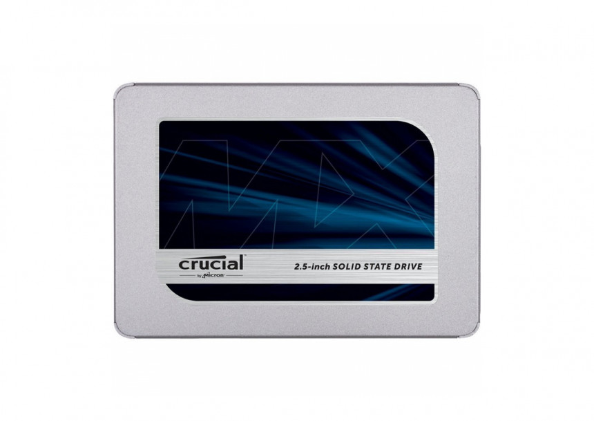 Crucial® MX500 4000GB SATA 2.5” 7mm (with 9.5mm adapter) SSD, EAN: 649528906472