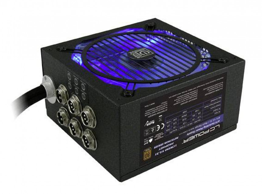 Napajanje 550W LC Power LC8550 V2.31 80 Plus BRONZE Prophet - Metatron Gaming Serie