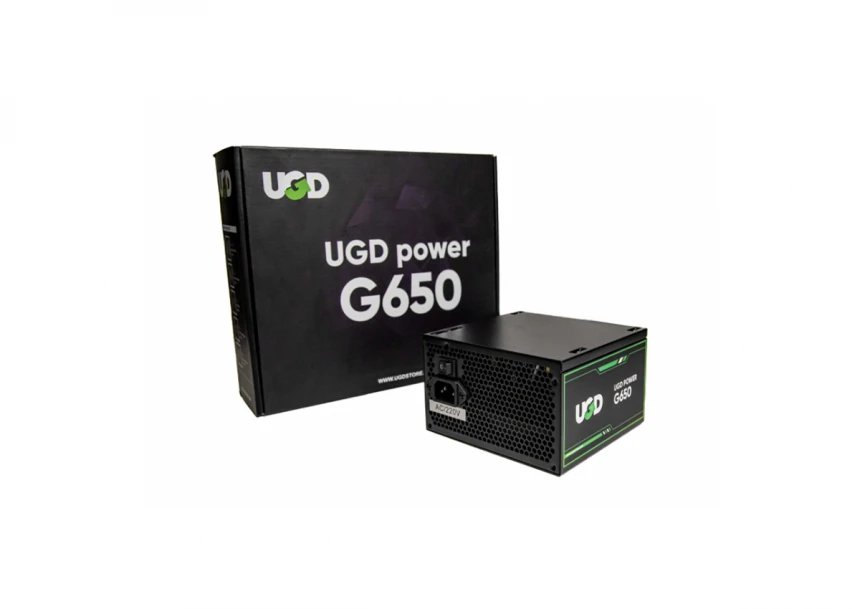 UGD power G650 PFC black napajanje 12cm BOX