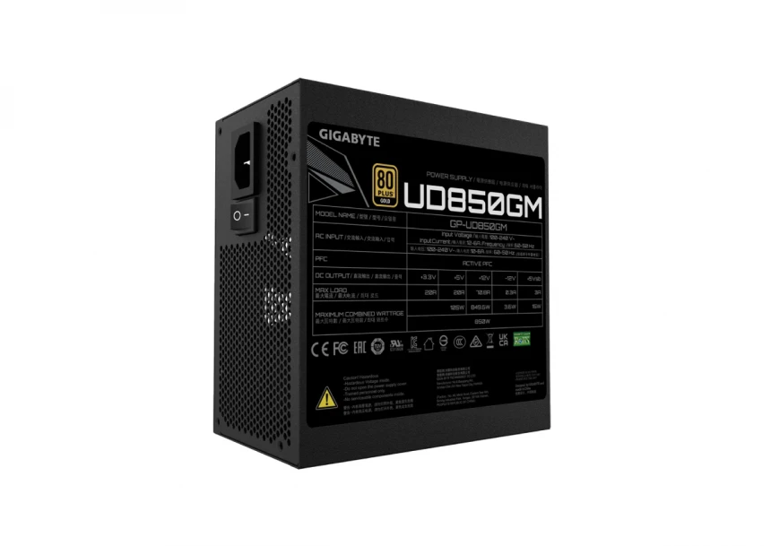 GIGABYTE GP-UD850GM 850W Modularno napajanje