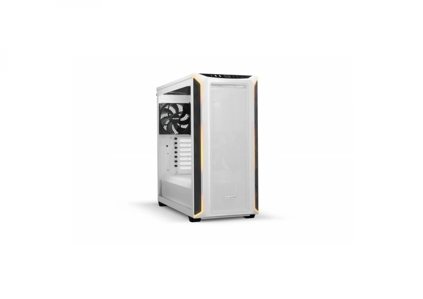 SHADOW BASE 800 DX White, MB compatibility: E-ATX / ATX / M-ATX / Mini-ITX, ARGB illumination, Three pre-installed be quiet! Pure Wings 3 140mm PWM fans, including space for water cooling radiator...