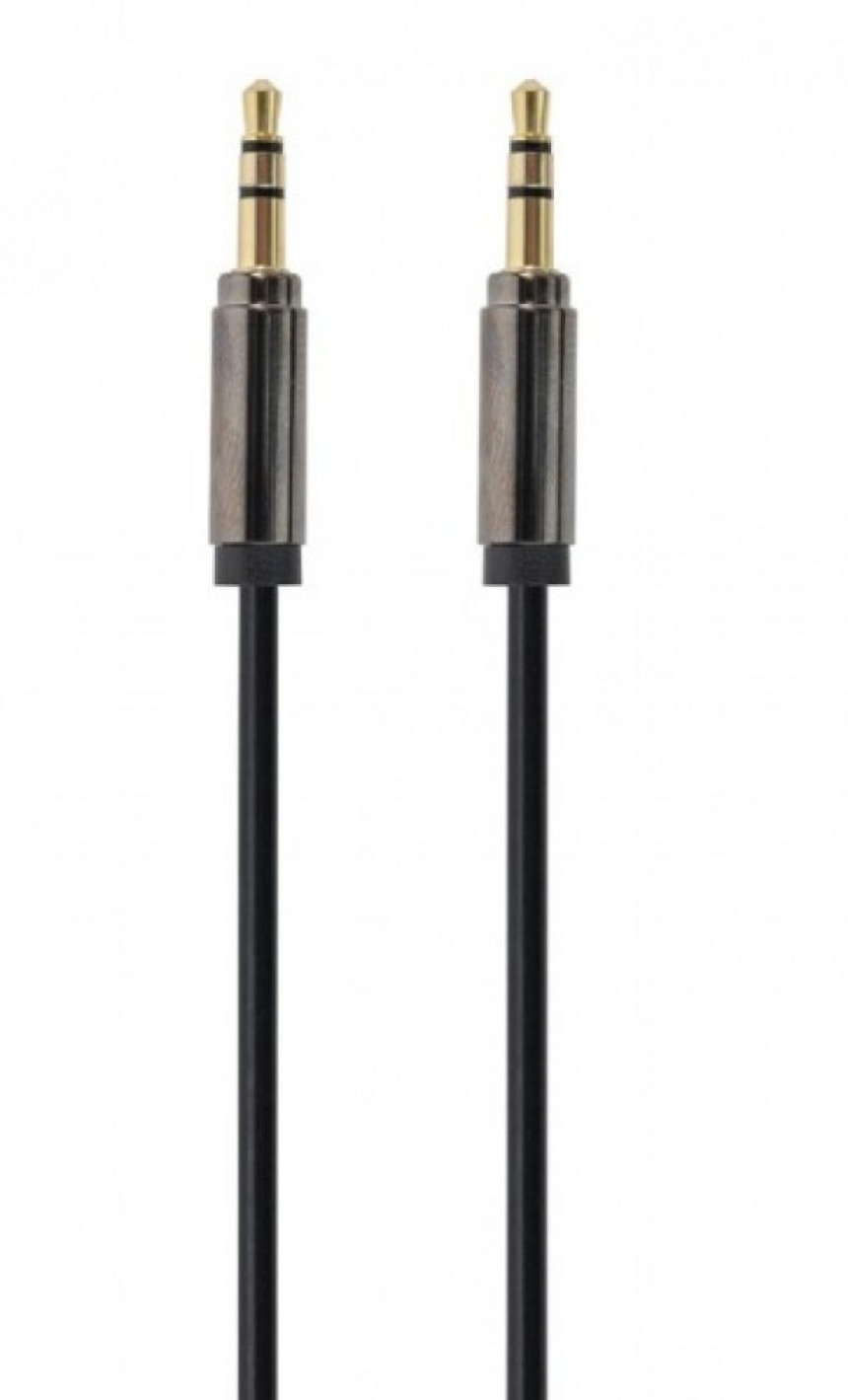 CCAPB-444-1M Gembird 3.5mm stereo plug to 3.5mm stereo plug audio kabl pozlaceni konektor 1m 38286