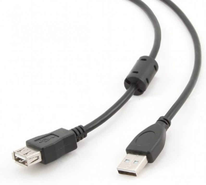 CCF-USB2-AMAF-15 Gembird USB 2.0 A-plug A-socket kabl with ferrite core 4.5m 38700