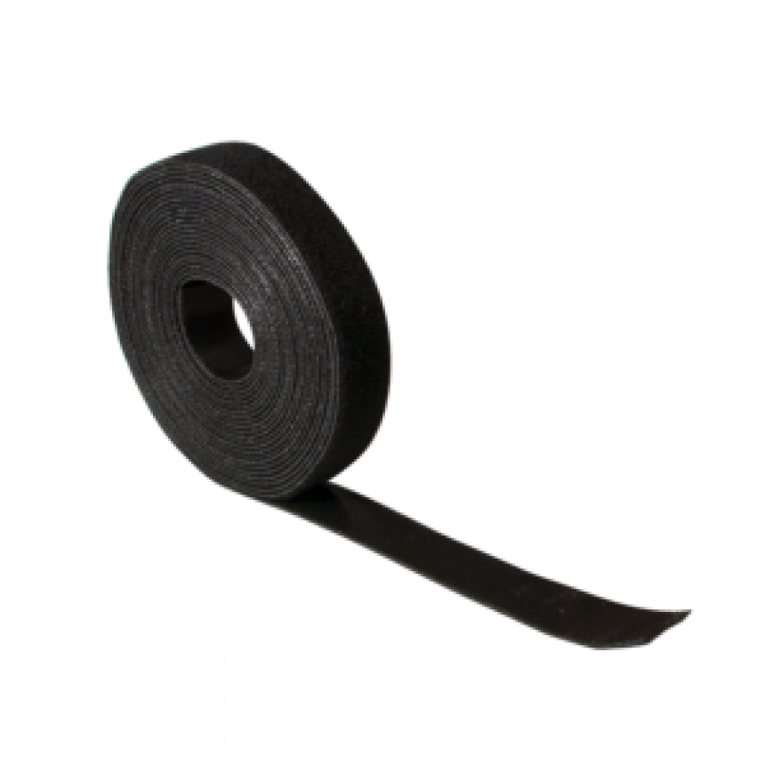 Logilink čičak traka, 10m, 20mm, crna