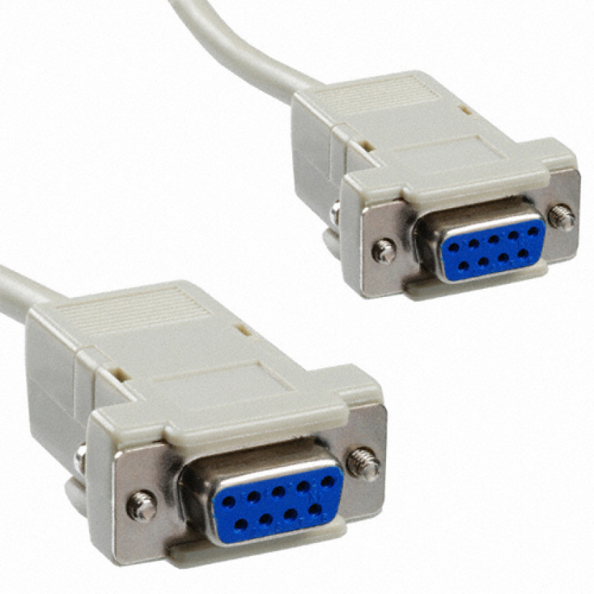 Serijski null modem kabel DB-9F na DB-9F