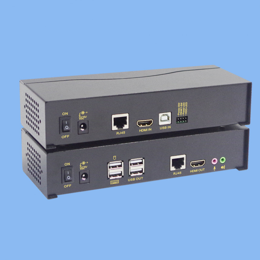 HDMI KVM Extender CKL-150HU up to 150m over cat. 5e/6 cable (STP recommended)
