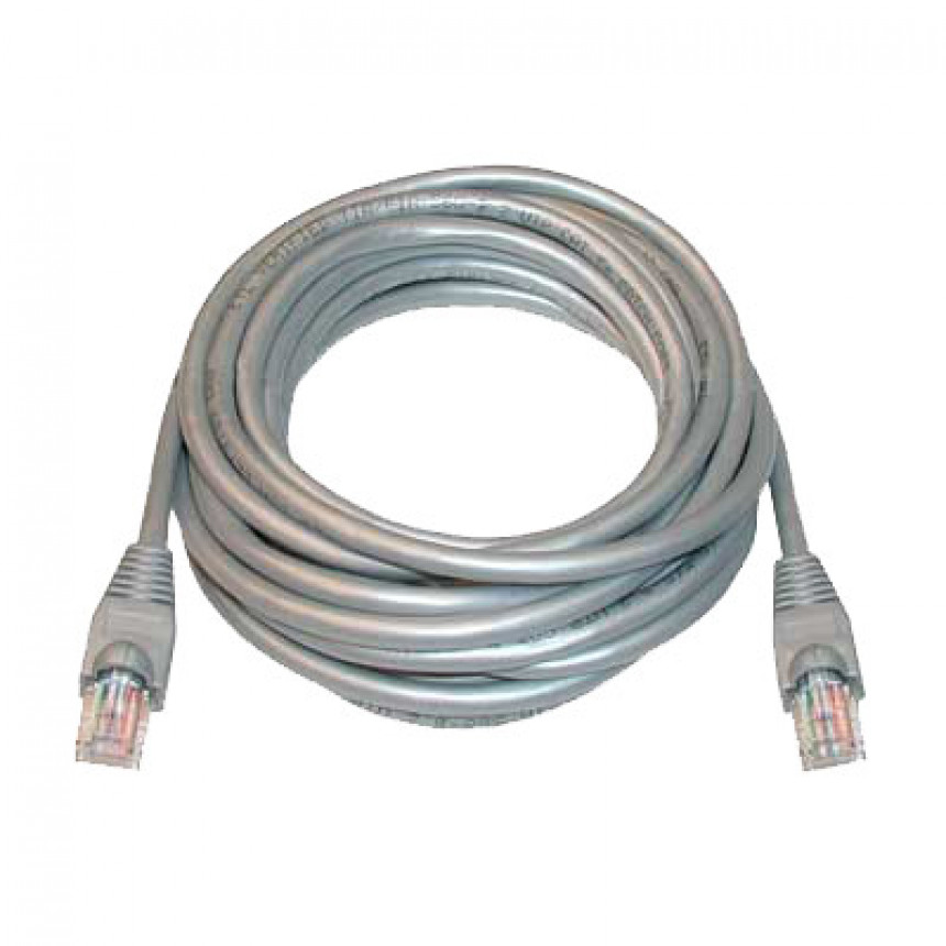 UTP patch cord kabl kat. 5E duž. 7m - fabrički napravljen i testiran, 100% bakar