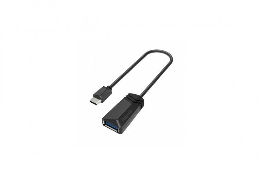 HAMA OTG kabl 0.15m USB-C muski na USB-A zenski, 5GB/s