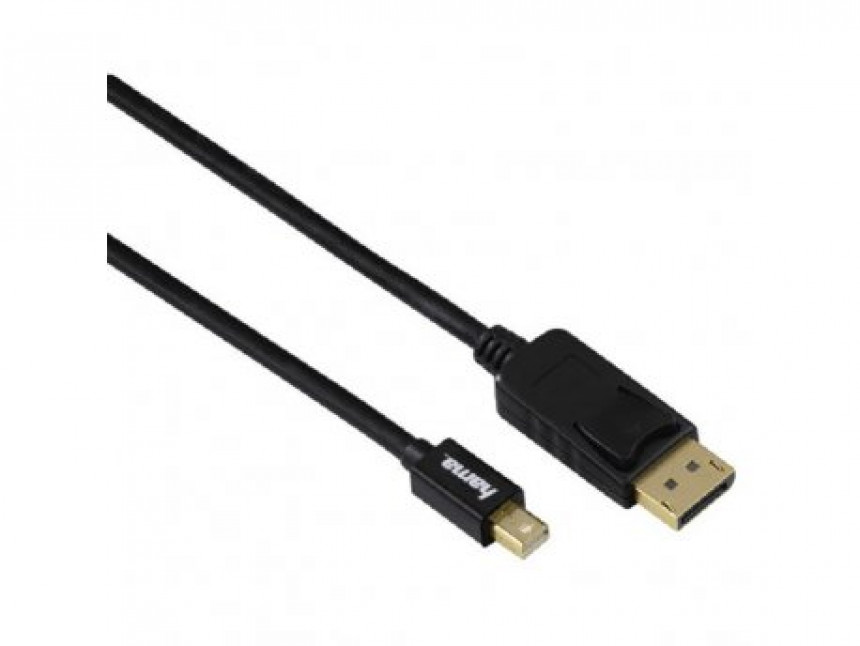 HAMA Kabl MiniDisplay port (M)na Display Port (M), 1.8m