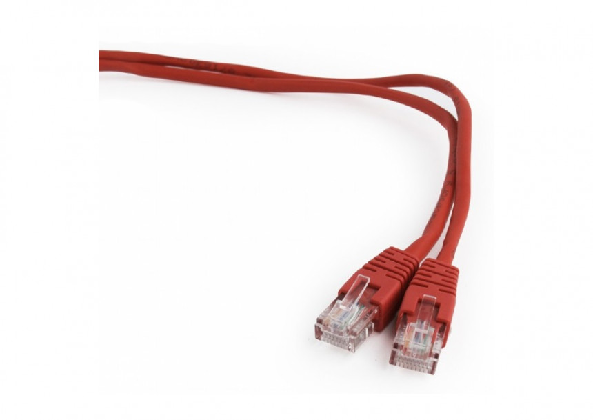 Gembird Patch Cable, U/UTP Cat.5e, Red, 3m