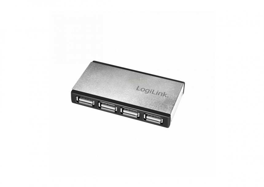 Logilink USB 2.0 HUB, 4-port, Aluminium design