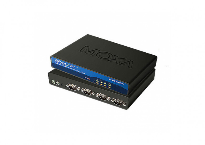 Moxa UPort 1450 USB to 4-port RS-232/422/485 Serial Hub