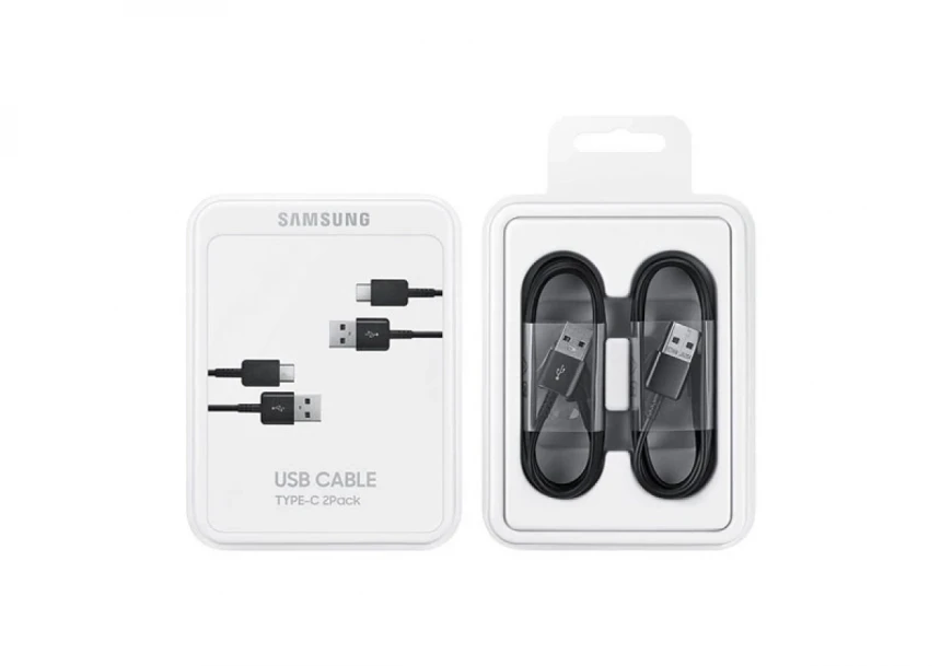 Samsung 2Xkabl USB-A/Type -C Double pack ( EP-DG930 ) 1.5m crna