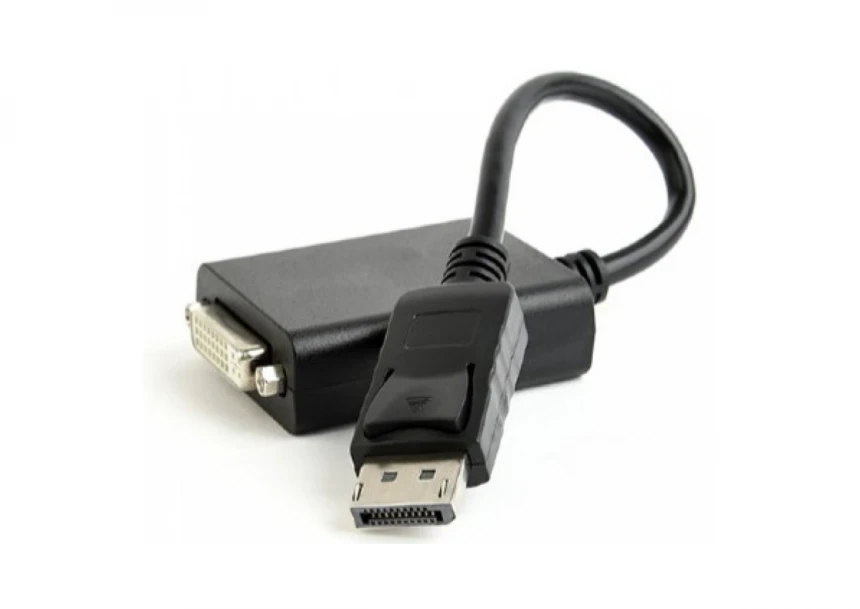 Gembird DisplayPort v.1.2 to Dual-Link DVI adapter cable, black