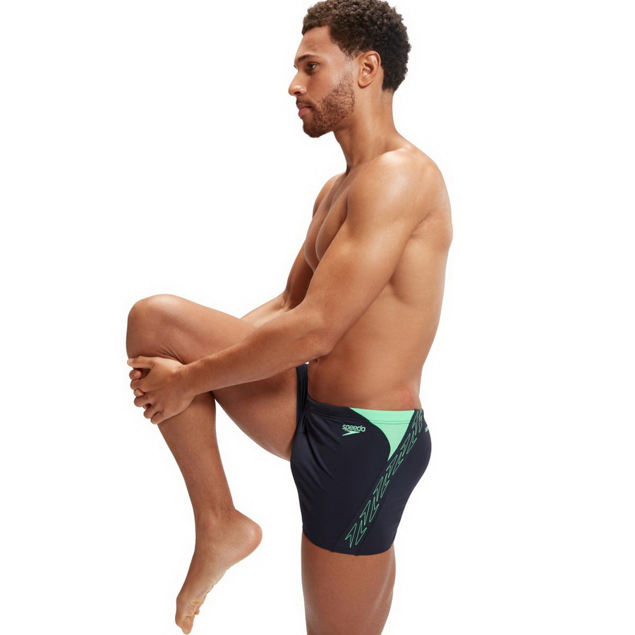 Speedo Hyper Boom Splice Aquashort Navy Green