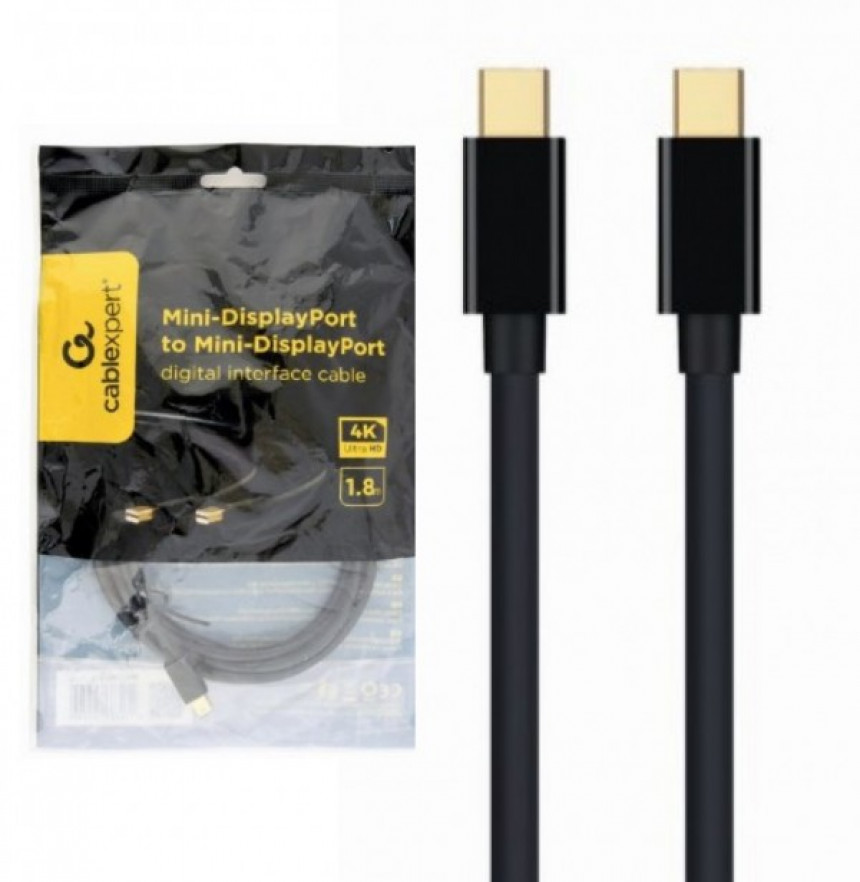 CCP-mDPmDP2-6 Gembird Mini DisplayPort na Mini DisplayPort digital interface cable 1,8m 38288