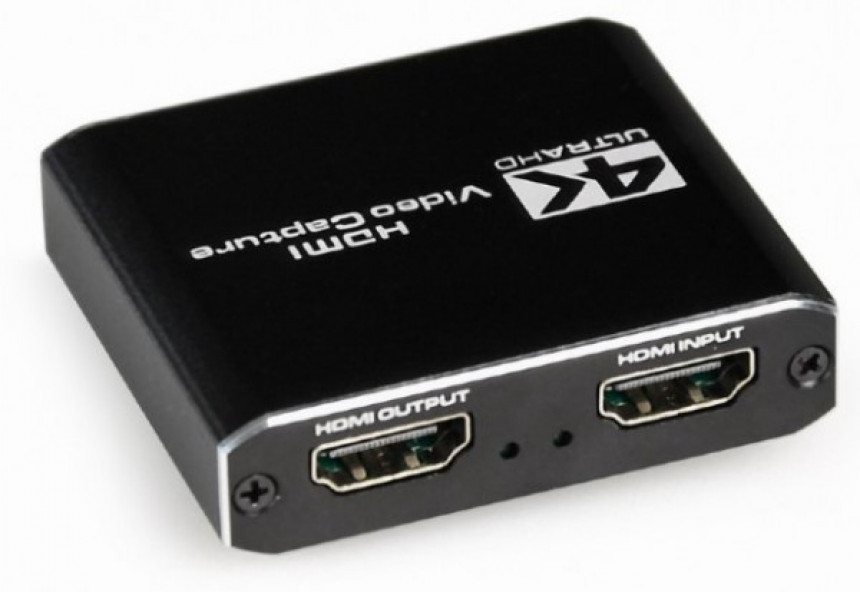 UHG-4K2-01 Gembird USB HDMI grabber, 4K, pass-through HDMI 40755