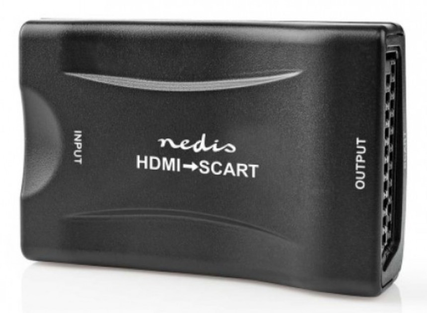VCON3461BK HDMI ulaz na SCART izlaz jednosmerni, 1080p, 1.2 Gbps, Black 42630