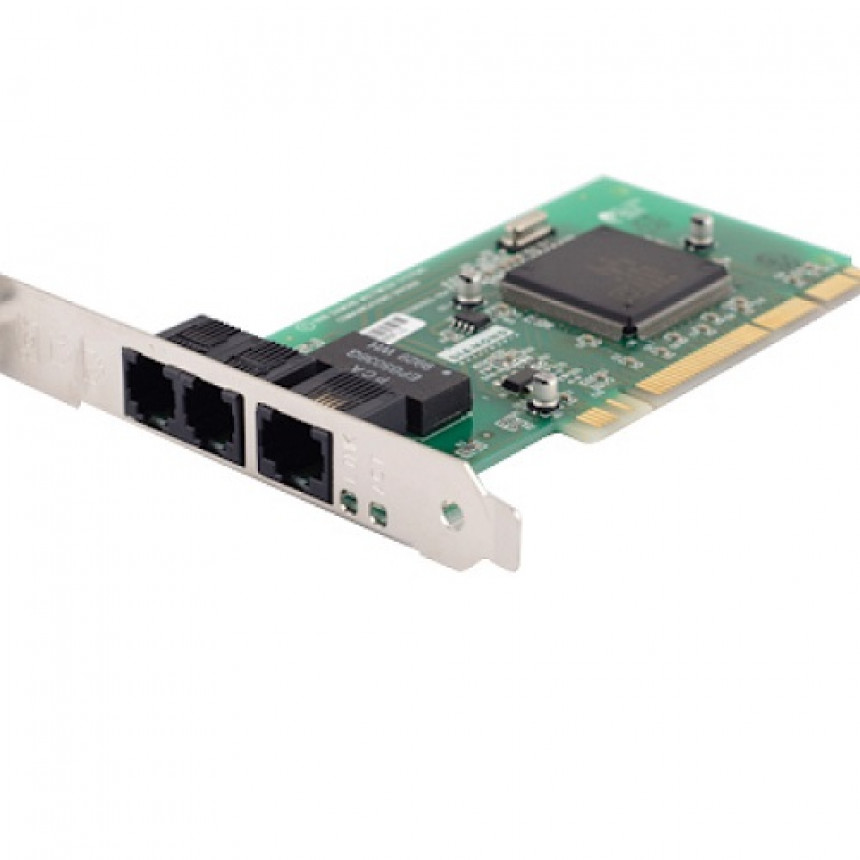 Diamond PCI Card 1 x UTP Ethernet 10Mb/s + 2 x RJ-11 HPNA 1.1 na 1 Mb/s