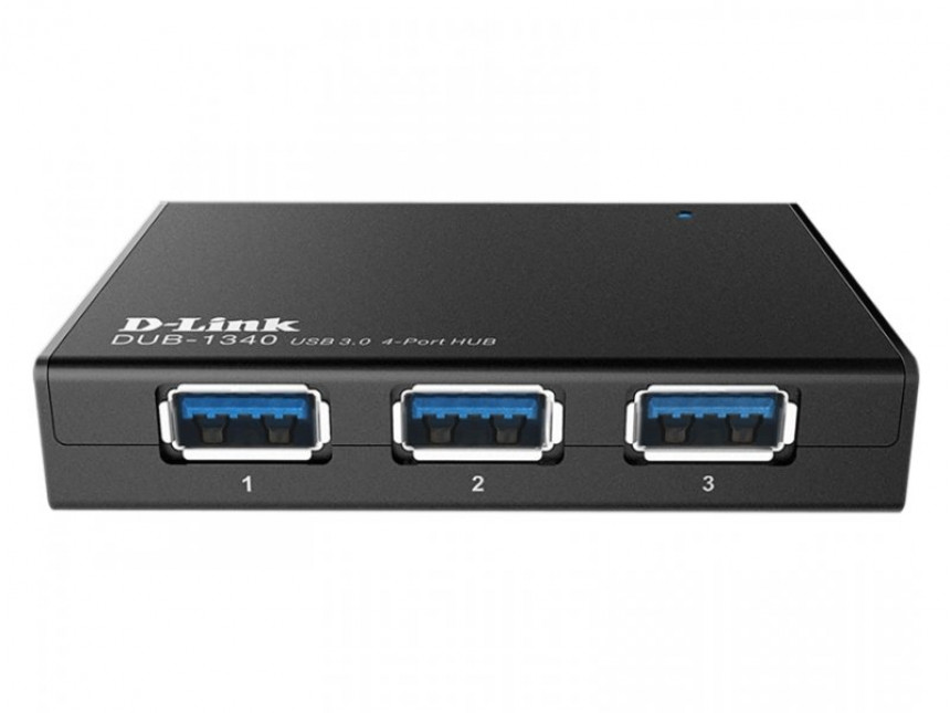 D-Link DUB-1340/E 4-portni super-brzi USB 3.0 hub