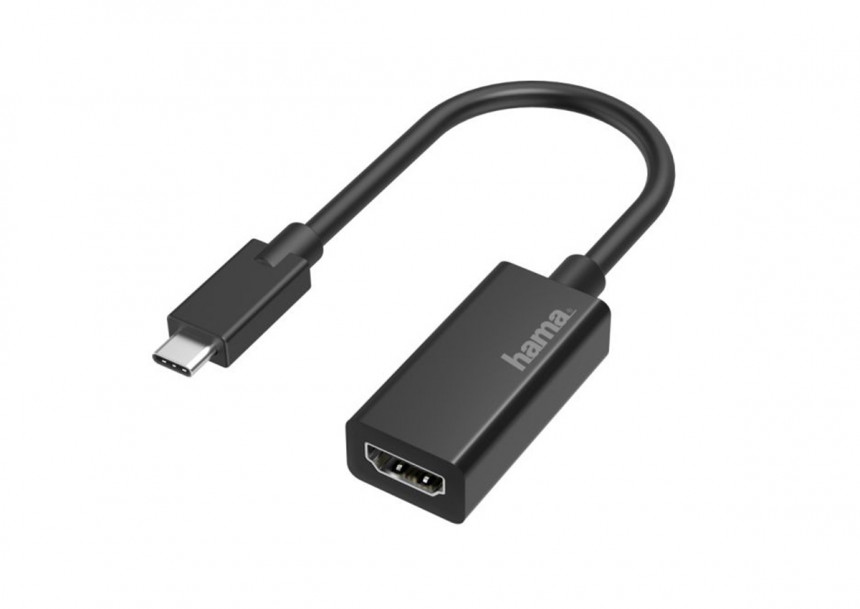 HAMA Adapter USB-C muski - HDMI™ zenski, Ultra-HD 4K