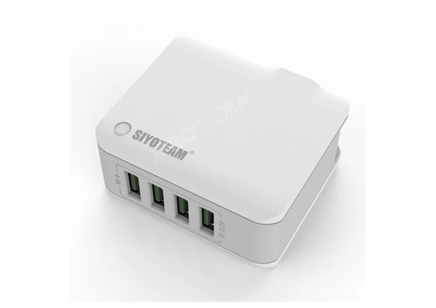Siyoteam A4403 LDNIO USB Charger 4 Ports 5V 44A 22W White