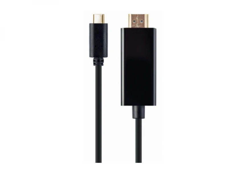 A-CM-HDMIM-01 Gembird USB-C male to HDMI-male adapter, 4K 30Hz, 2 m, black