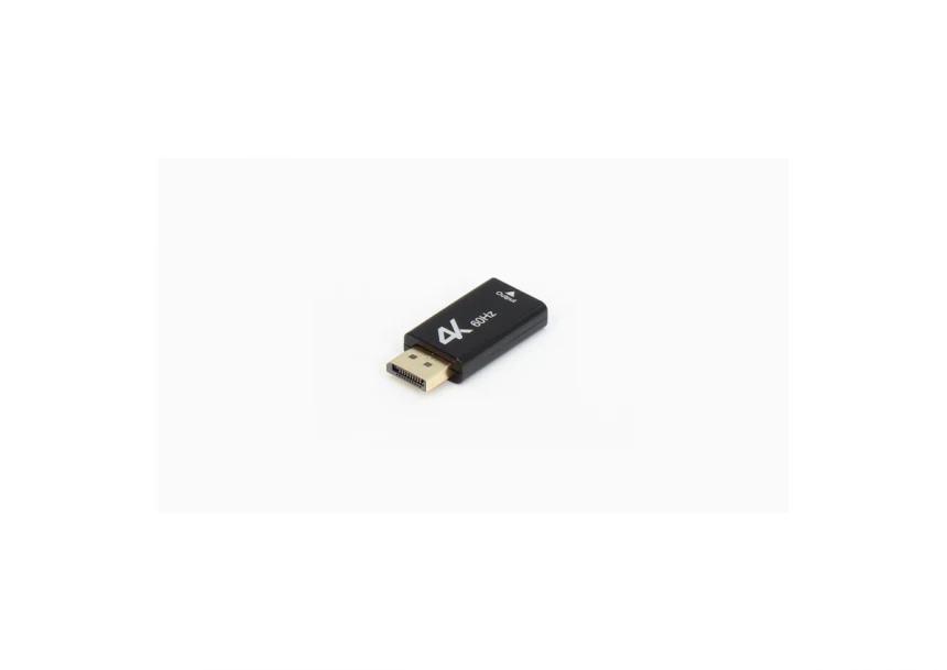E-Green Adapter DisplayPort 1.4 (M) - HDMI 2.0 (F) crni