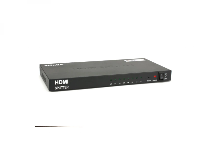 E-Green 1.4 HDMI spliter 1x in - 8x out 1080P Activ