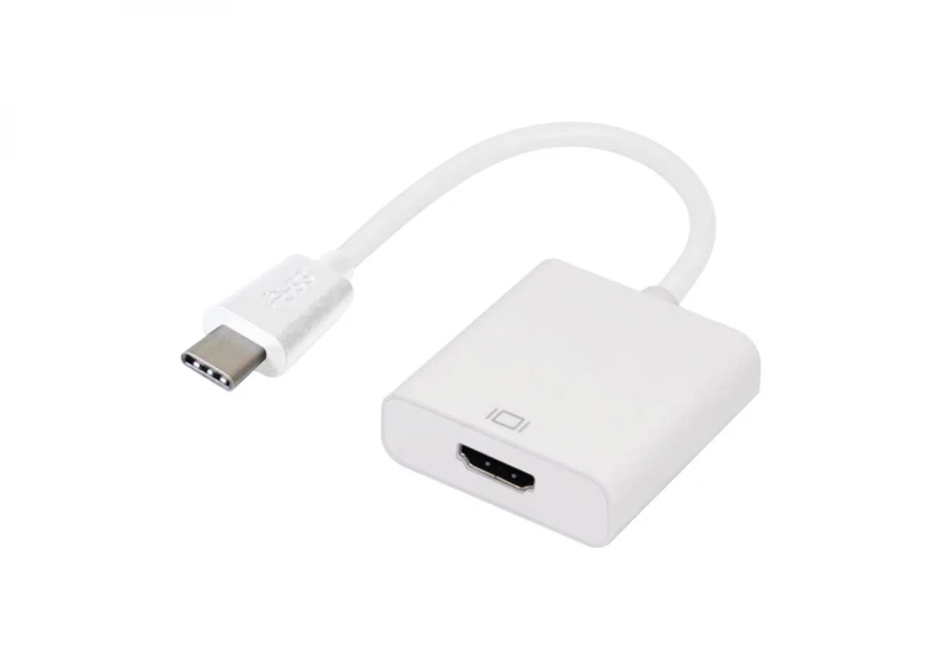 E-Green Adapter USB 3.1 tip C (M) - HDMI (F) beli