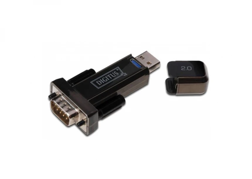 Digitus Adapter USB 2.0 (M) - RS232 (M) crni