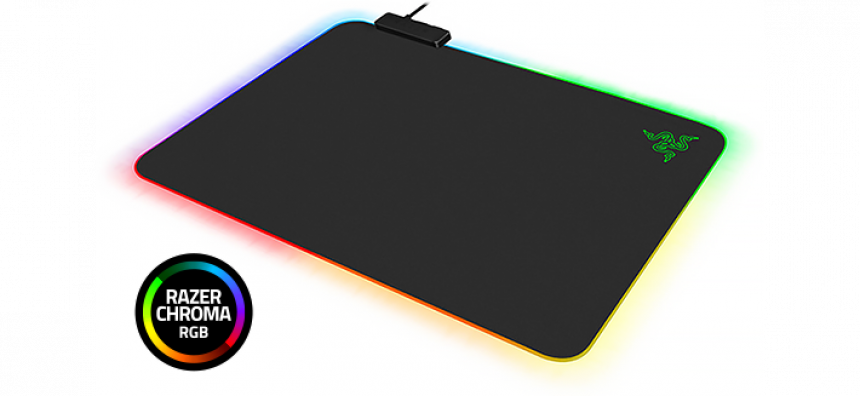 Firefly V2 - Hard Surface Mouse Mat with Chroma