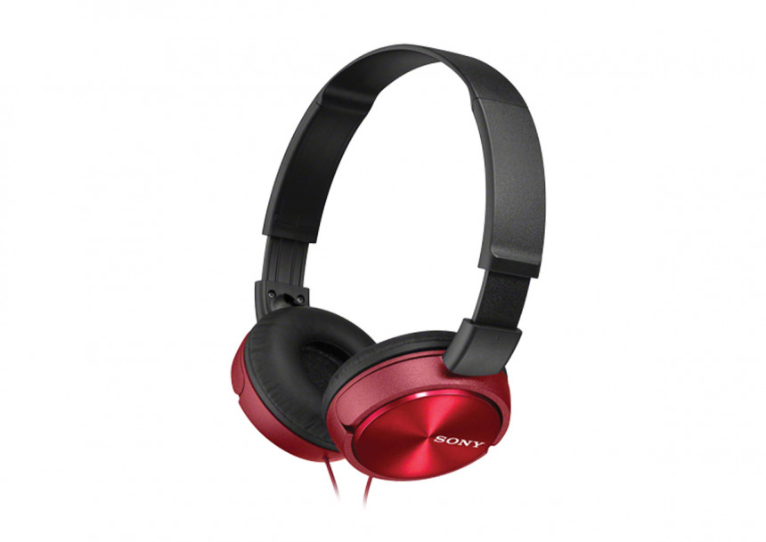 Slušalice Sony MDR-ZX310R crvene