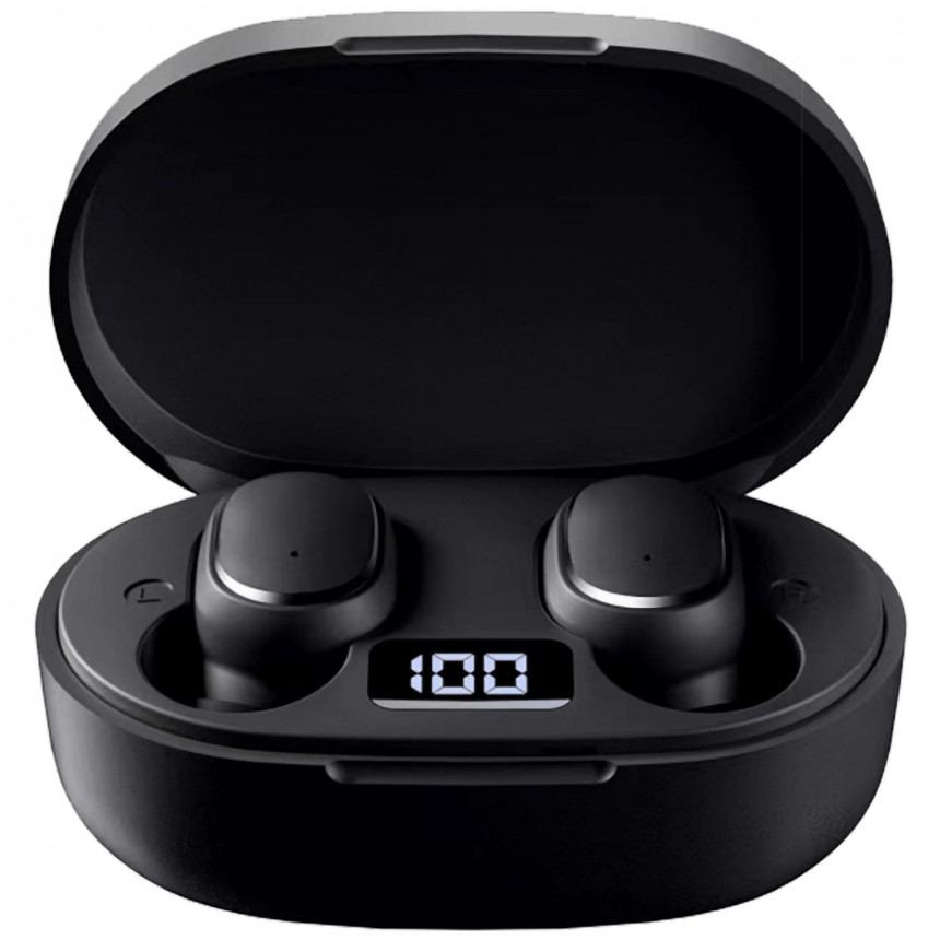 MeanIT Slušalica bežična, Bluetooth v5.1, crne - TWS B60 Black