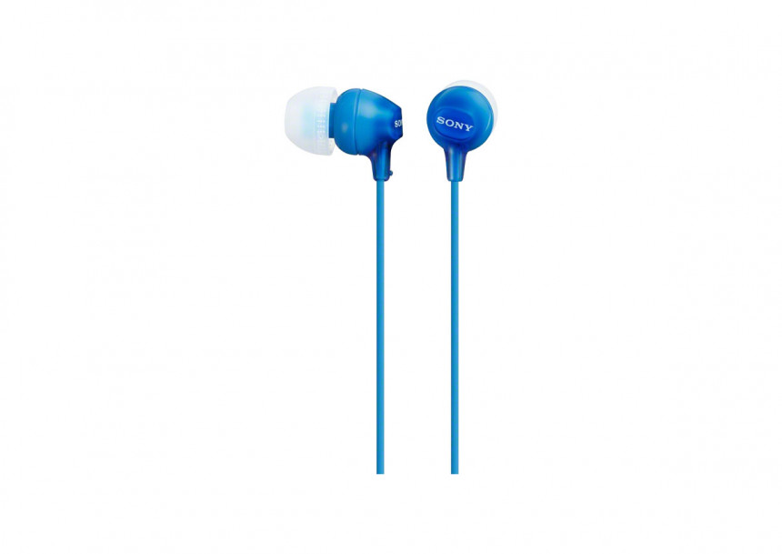 Slušalice Sony MDR-EX15APLI plave