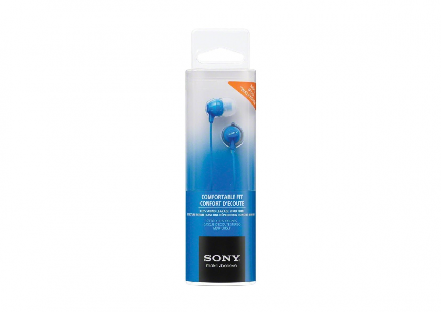 Slušalice Sony MDR-EX15LPLI - plave
