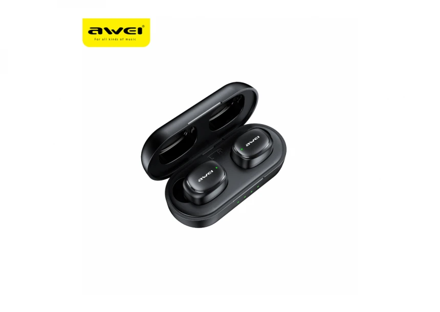 Awei Bluetooth Slušalice Bubice T13 Pro, crne