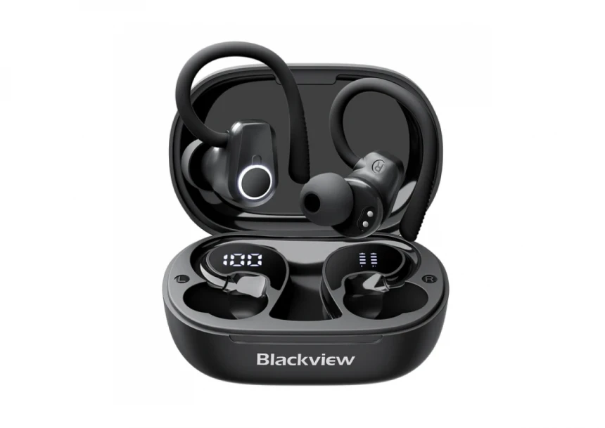 Bežične slušalice sa zakačkom za uši Blackview AirBuds 60 Black/BT 5.3/USB Type-C/IPX4(slušalice)