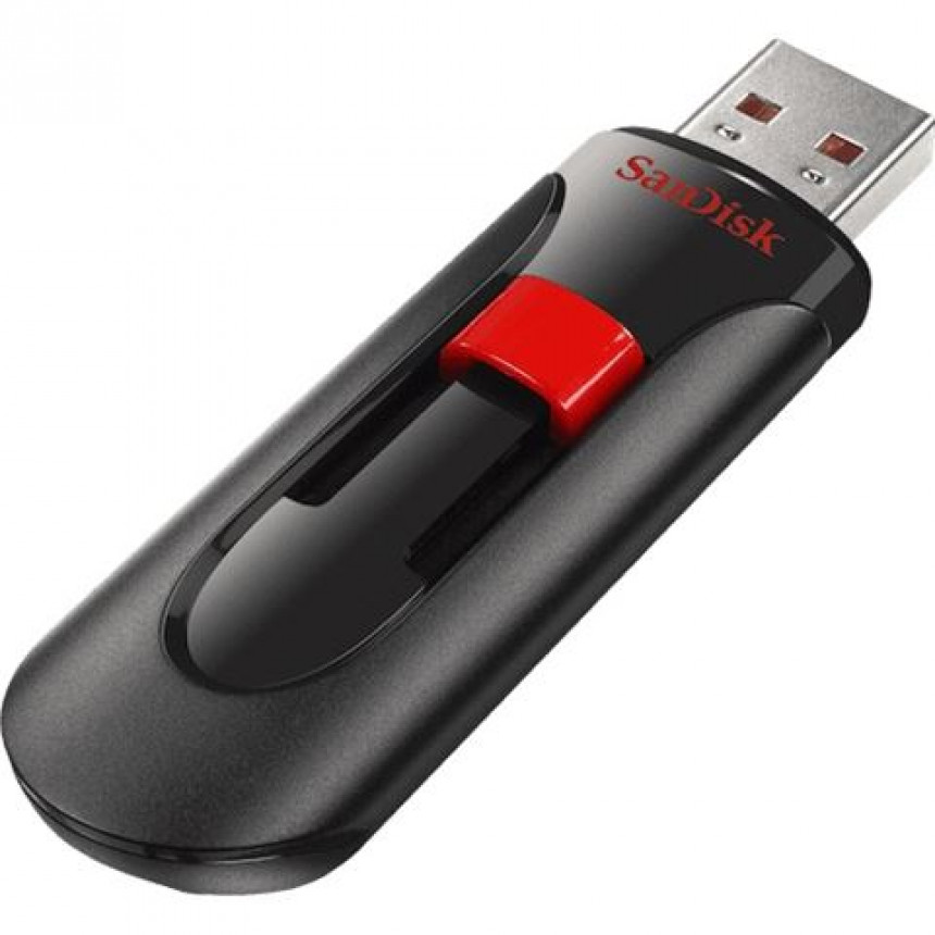 USB FD 64GB SanDisk Cruzer Glide SDCZ60-064G-B35