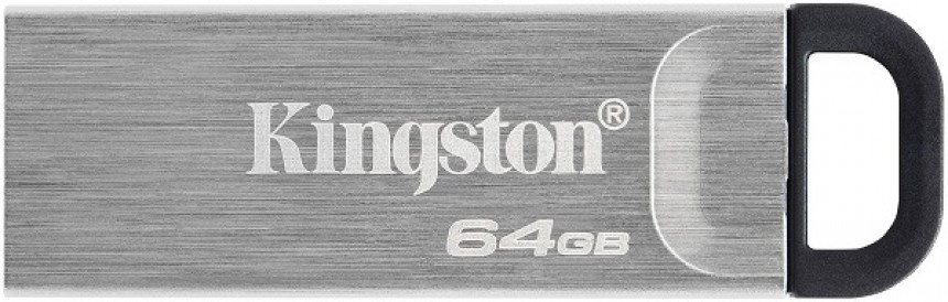 Kingston 64GB USB Flash Drive, USB 3.2 Gen.1, DataTraveler Kyson, Read up to 200MB/s