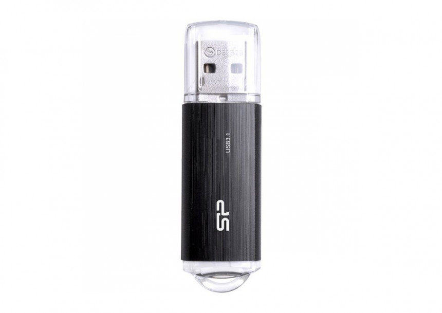Silicon Power Blaze - B02 64GB Pendrive USB 3.2 Gen 1 Entry Level Universal Flash Drive, Black, EAN: 4712702646474
