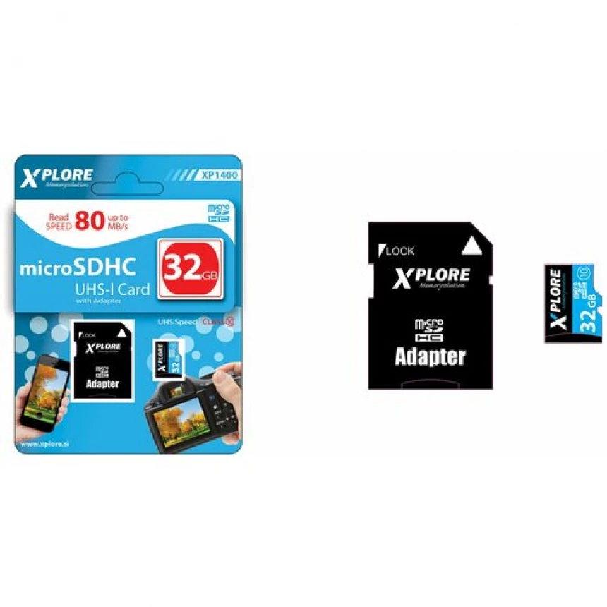 XPLORE MEMORIJSKA KARTICA XP1400 256 GB