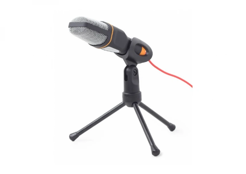 Omni-directional Microphone with Tripod, 3.5mm Connector, Black